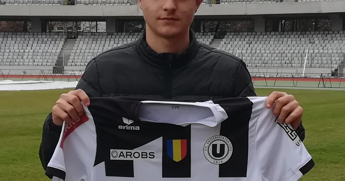 ”Internaționalul” U18 Victor Dican a semnat cu ”U”!
